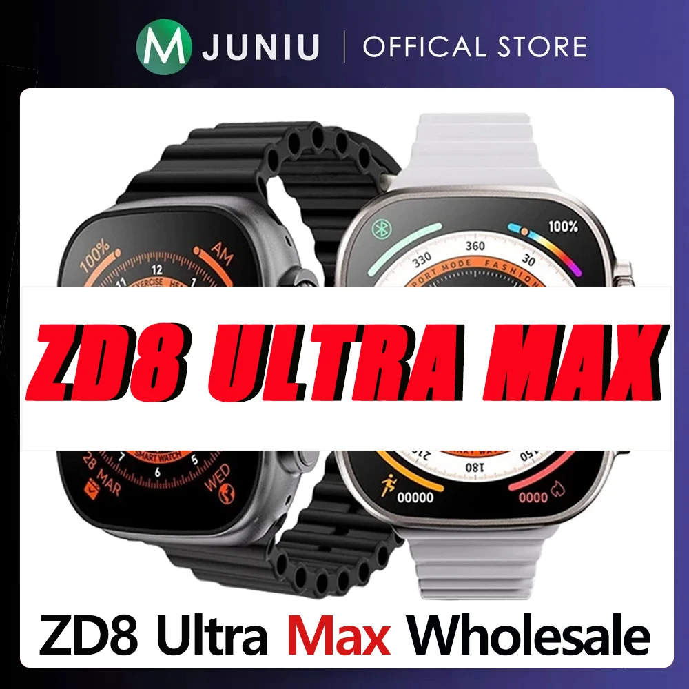 ZD8 Ultra Max reloj inteligente para hombre, pulsera con pantalla HD de 2,0 ", llamadas por ...