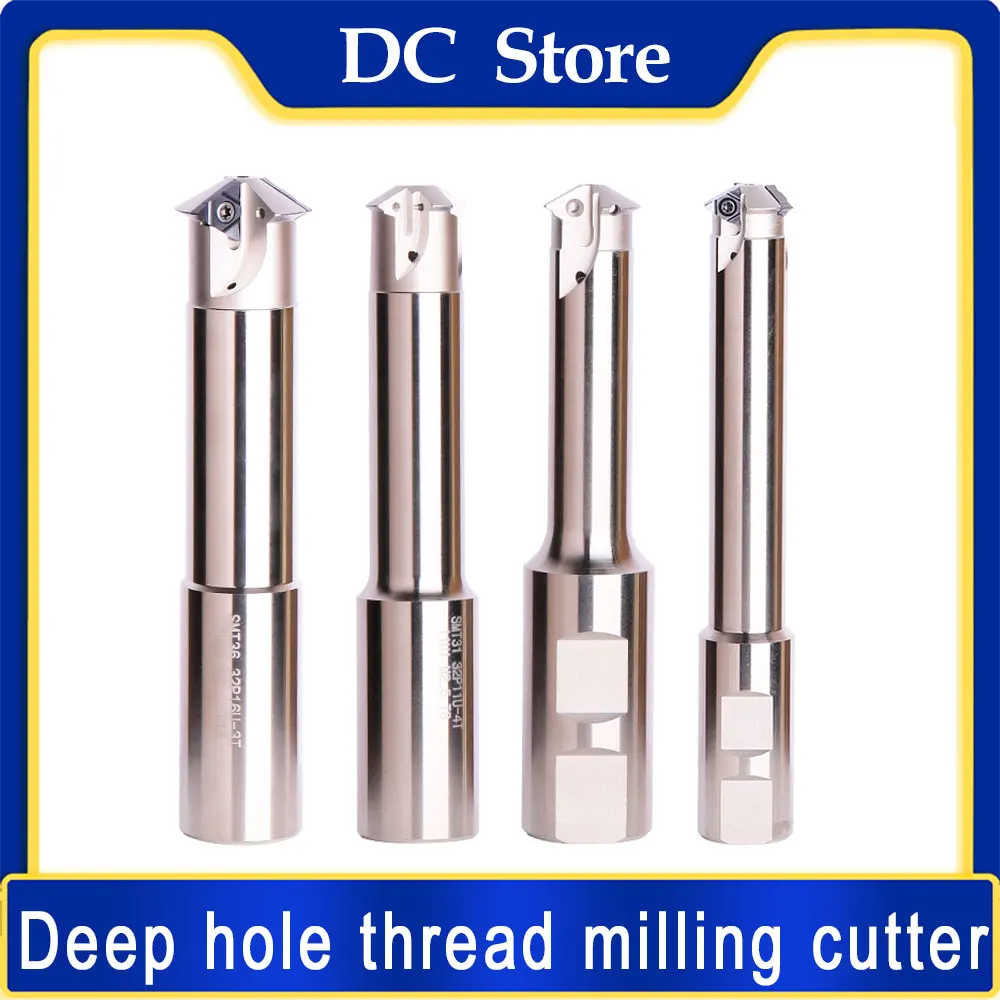 SMT Deep hole thread milling cutter 15 21 23 26 CNC thread milling ...