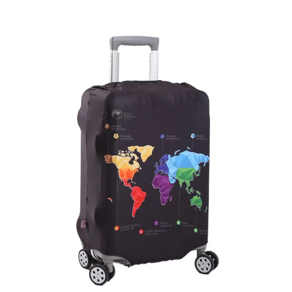 Luggage Cover Stretch Fabric Suitcase Protector Baggage Dust Case Cover ...