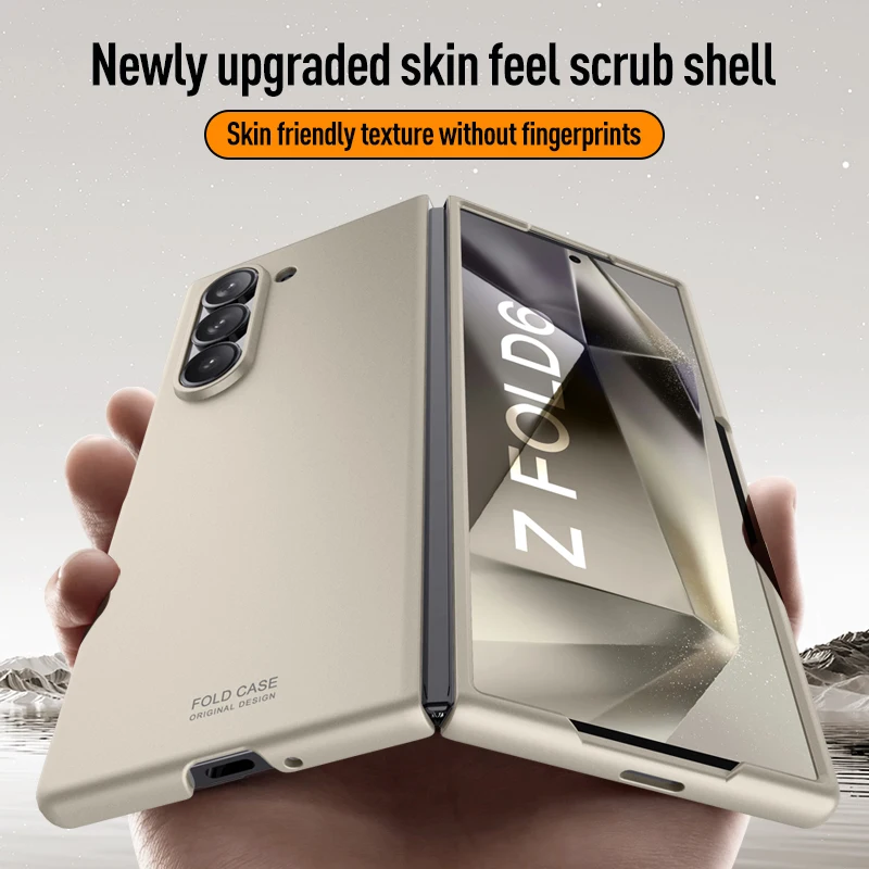 Samung-ZFold-6-5G-Case-Luxury-Skin-Feel-Matte-Cover-For-Samsung-Galaxy ...