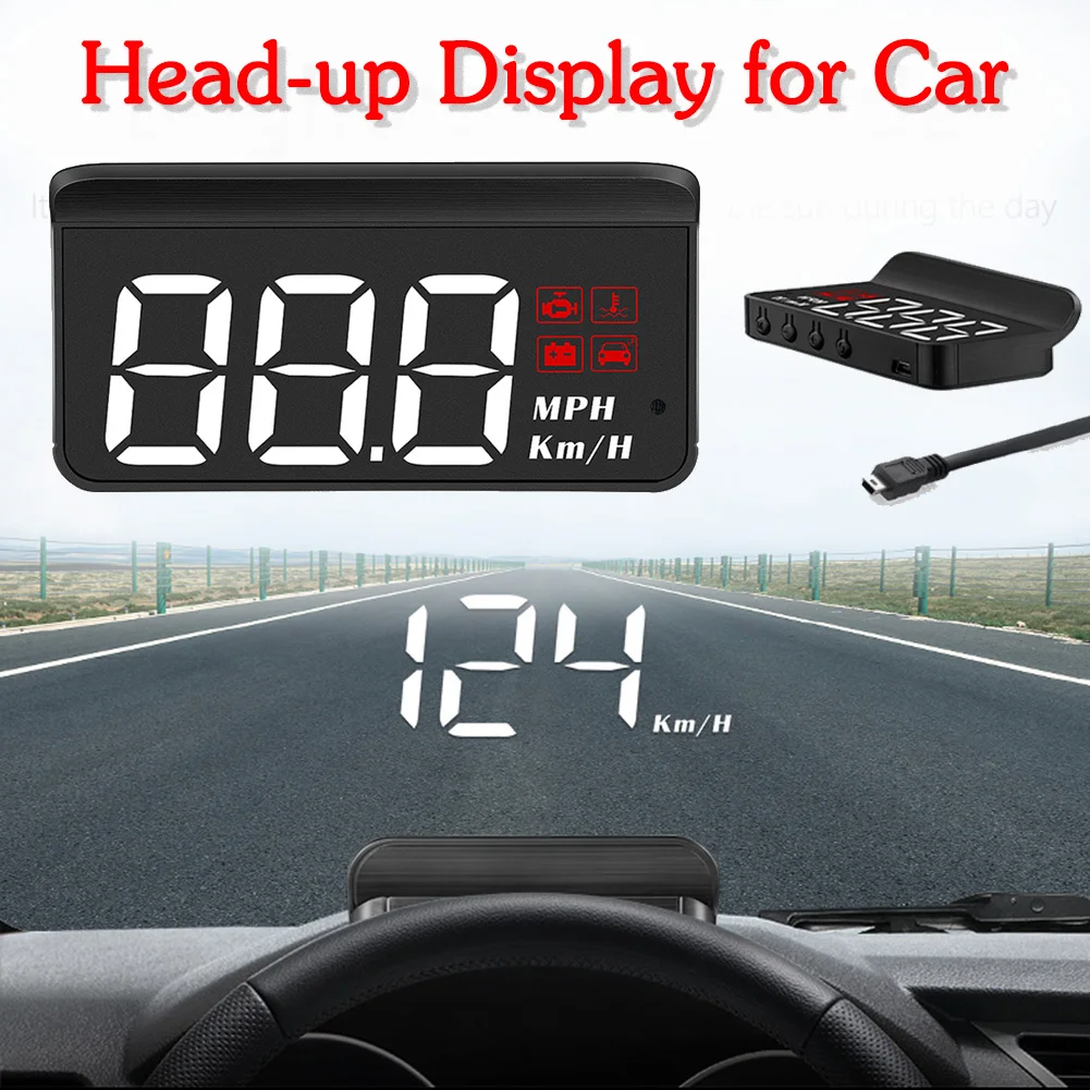 OBD2-Car-Head-up-Display-Windshield-Car-Speed-Projector-Digital ...