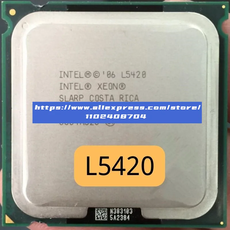 lntel-Xeon-L5420-2-5GHz-12M-1333Mhz-CPU-equal-to-Core-2-Quad-Q9300-CPU ...