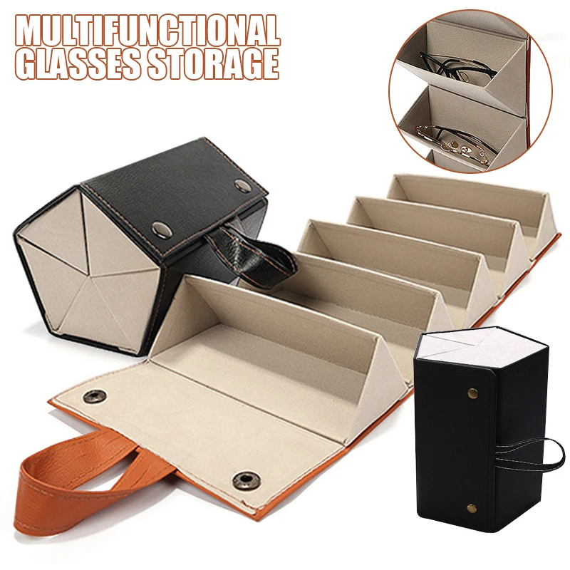 Portable-Glasses-Organizer-2-3-4-5-6-Multislot-Eyeglasses-Storage ...