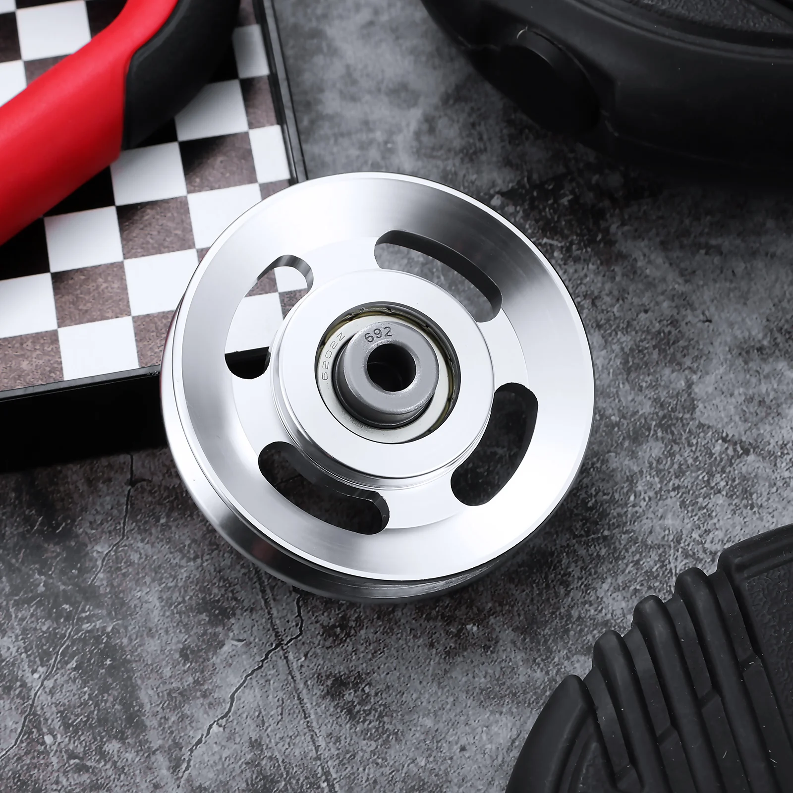 1Pc Cable Machine Aluminum Pulley Accessories Fitness Equipment Gym ...