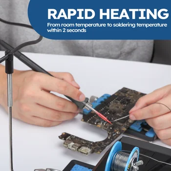 WEP 982D II 2 In 1 Precision Soldering Station LCD Digital Display ...