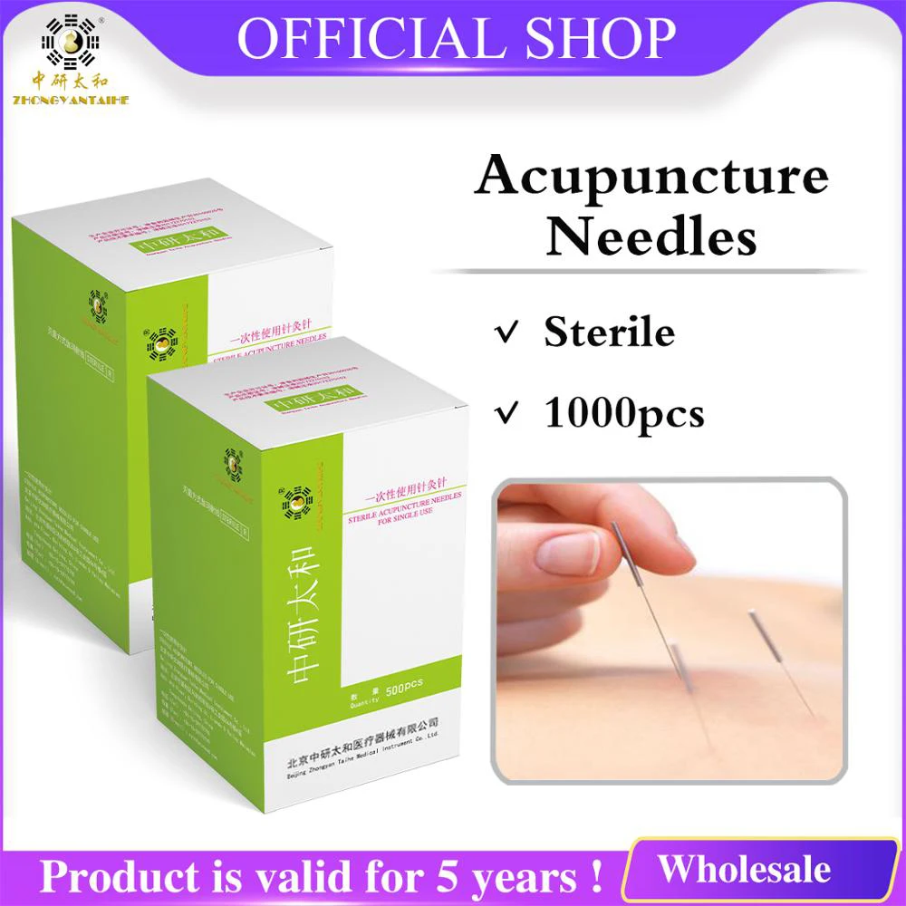 2BOX-Sterilze-Disposable-Acupuncture-Needle-Valid-for-5-Years-Massage ...