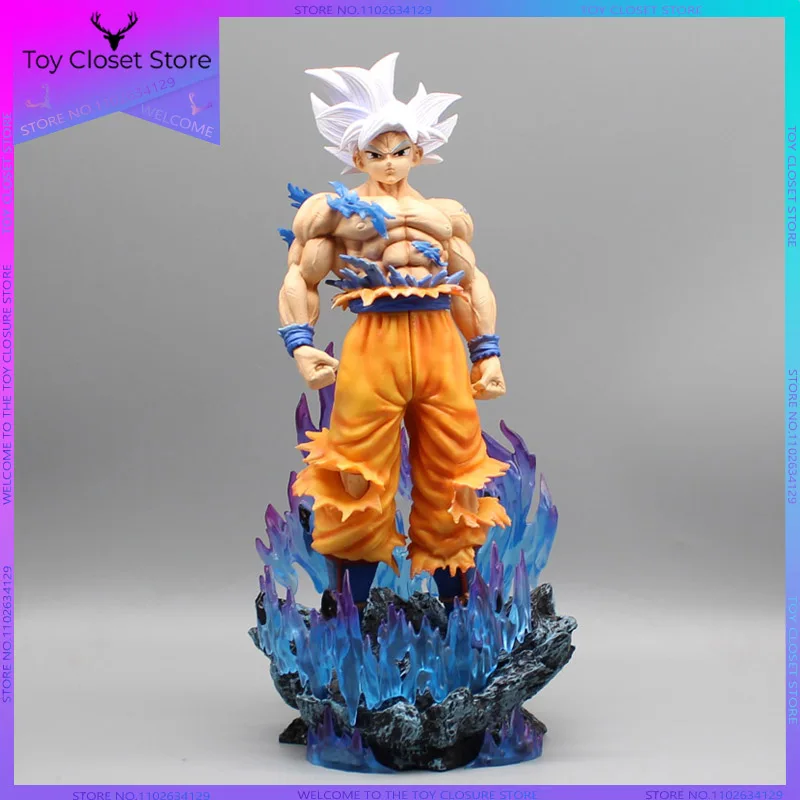 Dragon-Ball-Figures-Son-Goku-Anime-Figurine-Hair-White-Ultra-Instinct ...