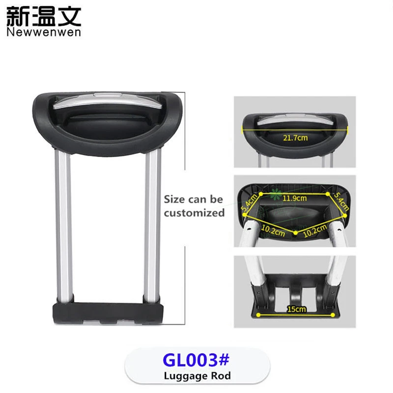 Telescopic Suitcase Bag Parts Trolley/Handles Suitcases Replacement ...