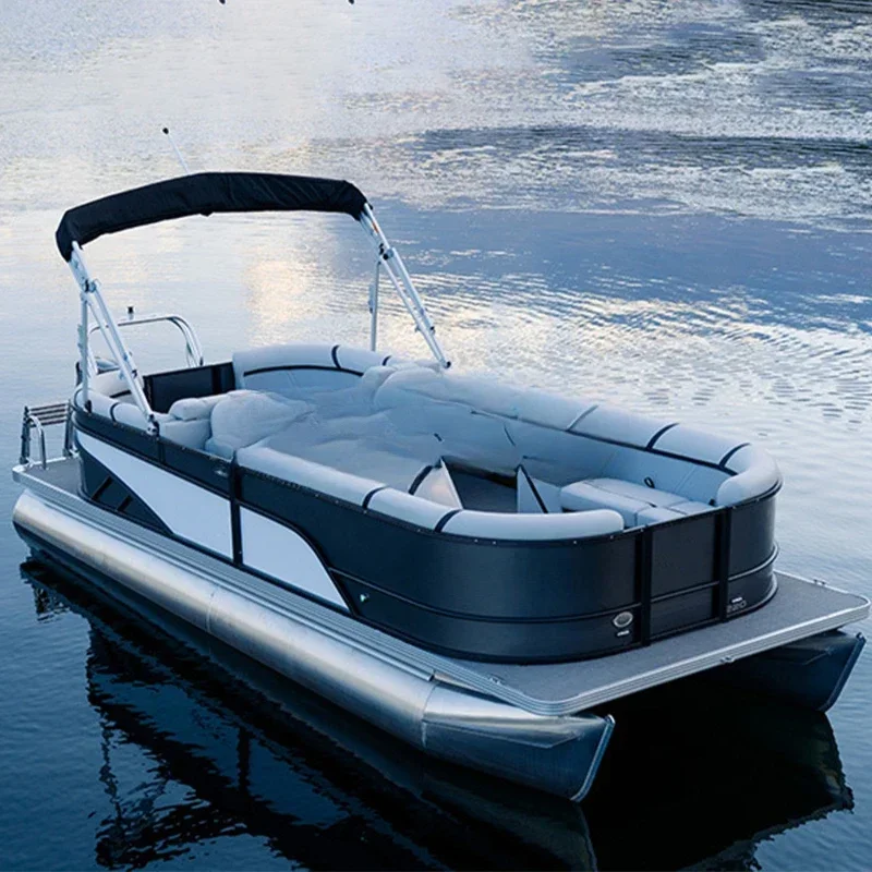 Whole house full welded luxury offshore boat pontoon tube entertainment ...