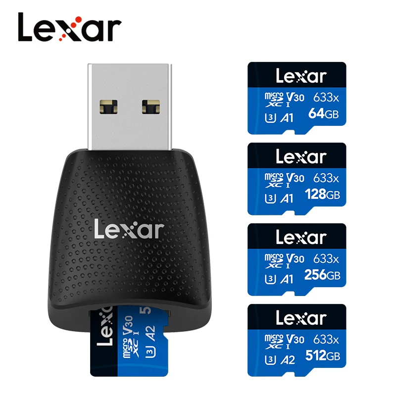 Lexar-TF-Card-633x-MicroSDXC-32GB-64GB-128GB-256GB-512GB-Memory-Card ...
