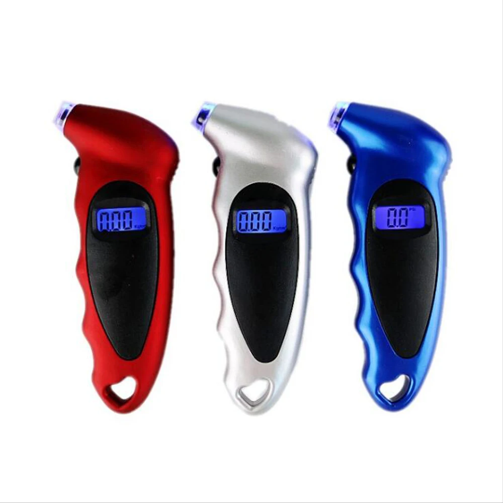 Lcd Display Car Motorcycle Bike Mini Digital Tire Gauge Tire Diagnostic ...