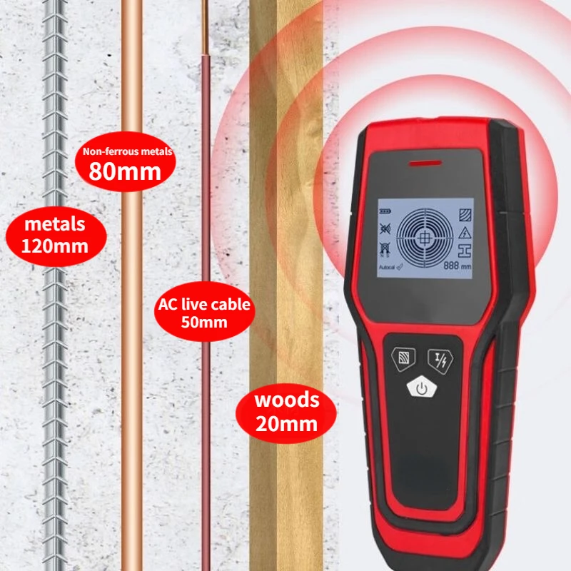 KUANGFU-5-in1-Multi-function-wall-detector-steel-metal-water-pipe-wall ...