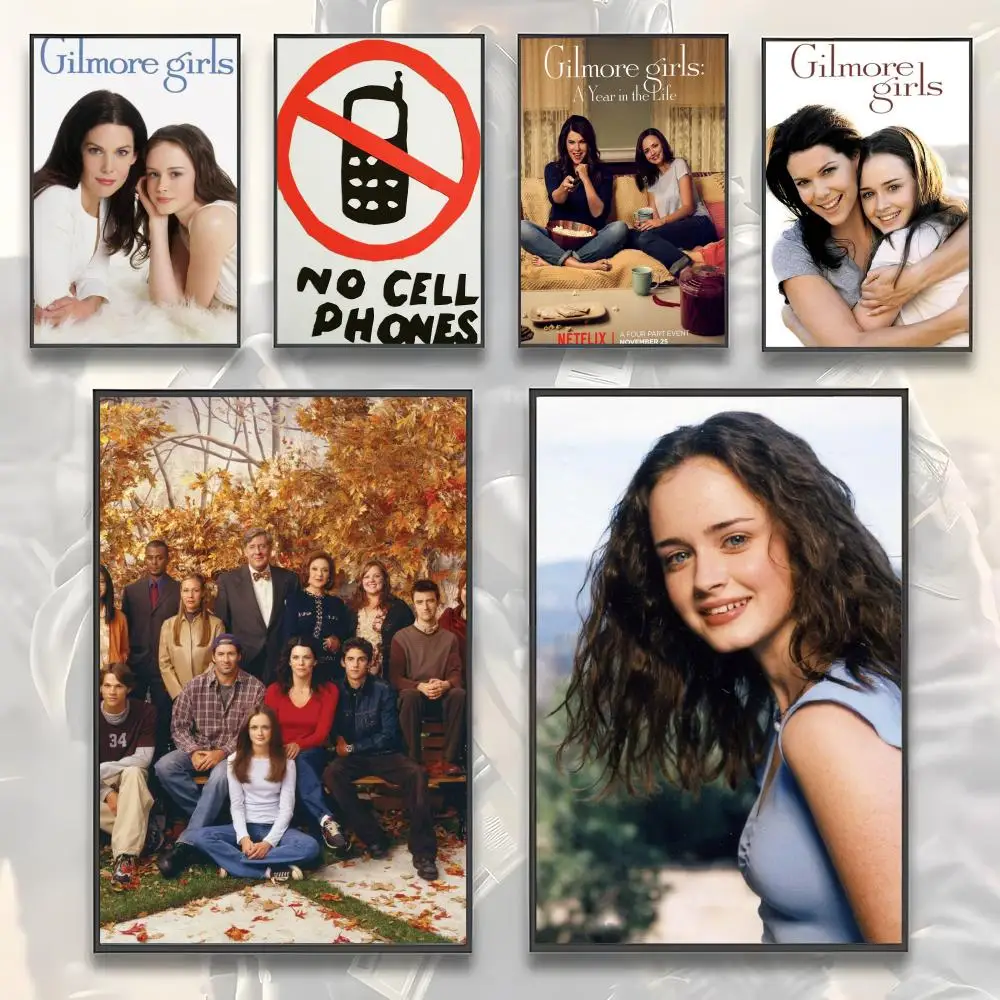 Gilmore Girls Painting Calligraphy HD Canvas Poster living room bedroom ...