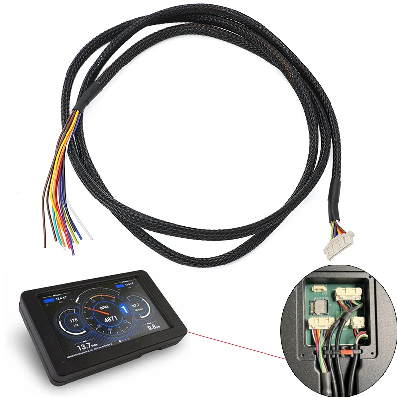 For-Holley-7-Digital-Dash-Auto-Input-Output-Harness-Car-Wire-Cable ...