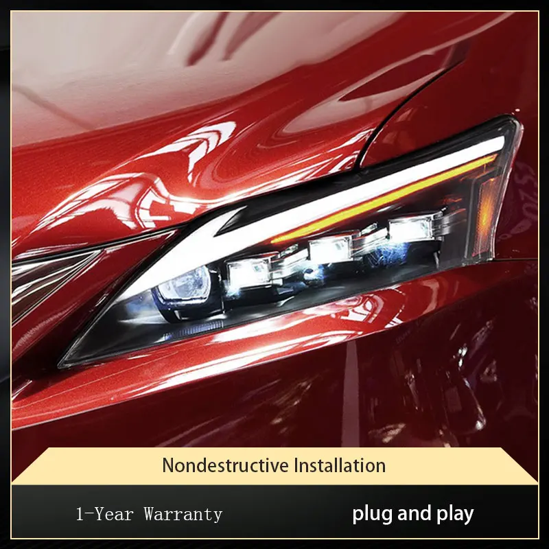 Headlight-For-Lexus-CT200-CT200H-Front-Lamp-Upgrade-Dynamic-2013-2017 ...