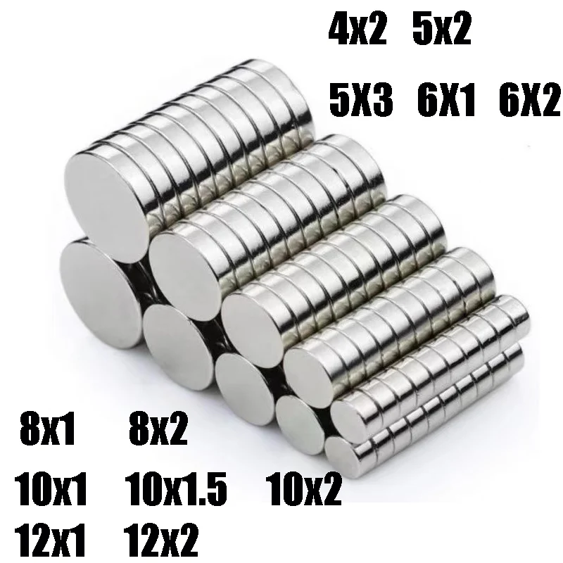 150pcs-Lot-4X2-6x2-5x2-6x1mm-Magnet-Hot-Round-Magnet-Strong-Magnets ...