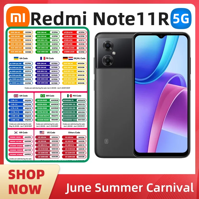 Xiaomi-Smartphone-Redmi-Note-11R-5G-MTK-Dimensity-700-Octa-Core-90Hz ...