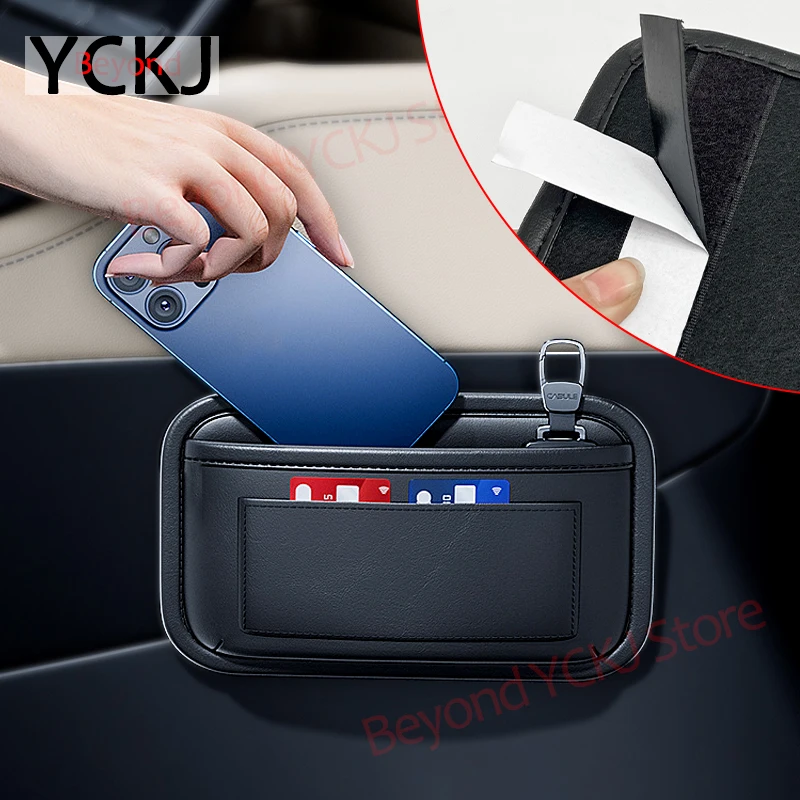 Universal Car Side Pocket Organizer Car Multifunctional Storage Bag ...