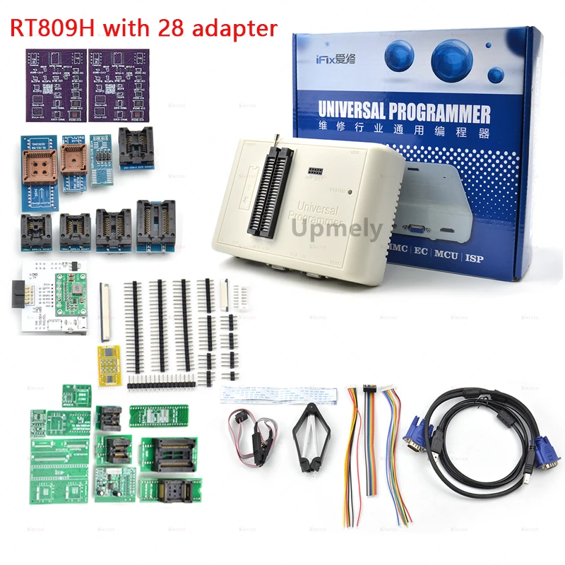 Original-RT809H-Programmer-28-Items-2PCS-22-in-1-SMD-Adapter-Support ...
