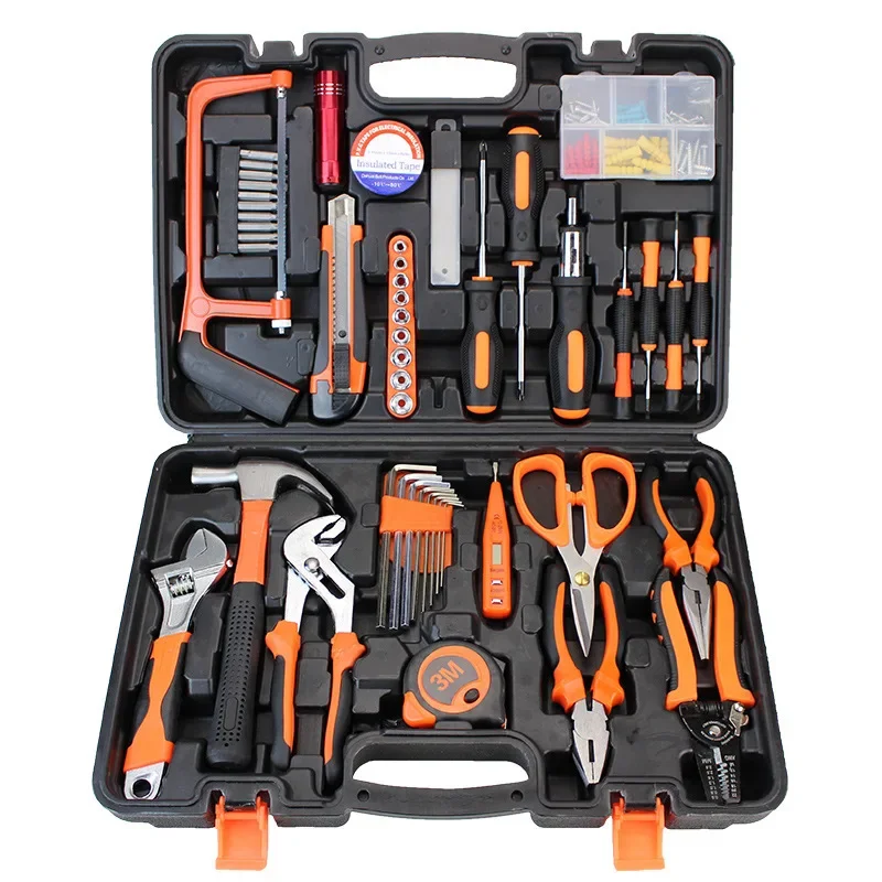 Home-Repair-Basic-Hand-Tool-Sets-com-Case-Home-Maintenance-projetos-DIY ...