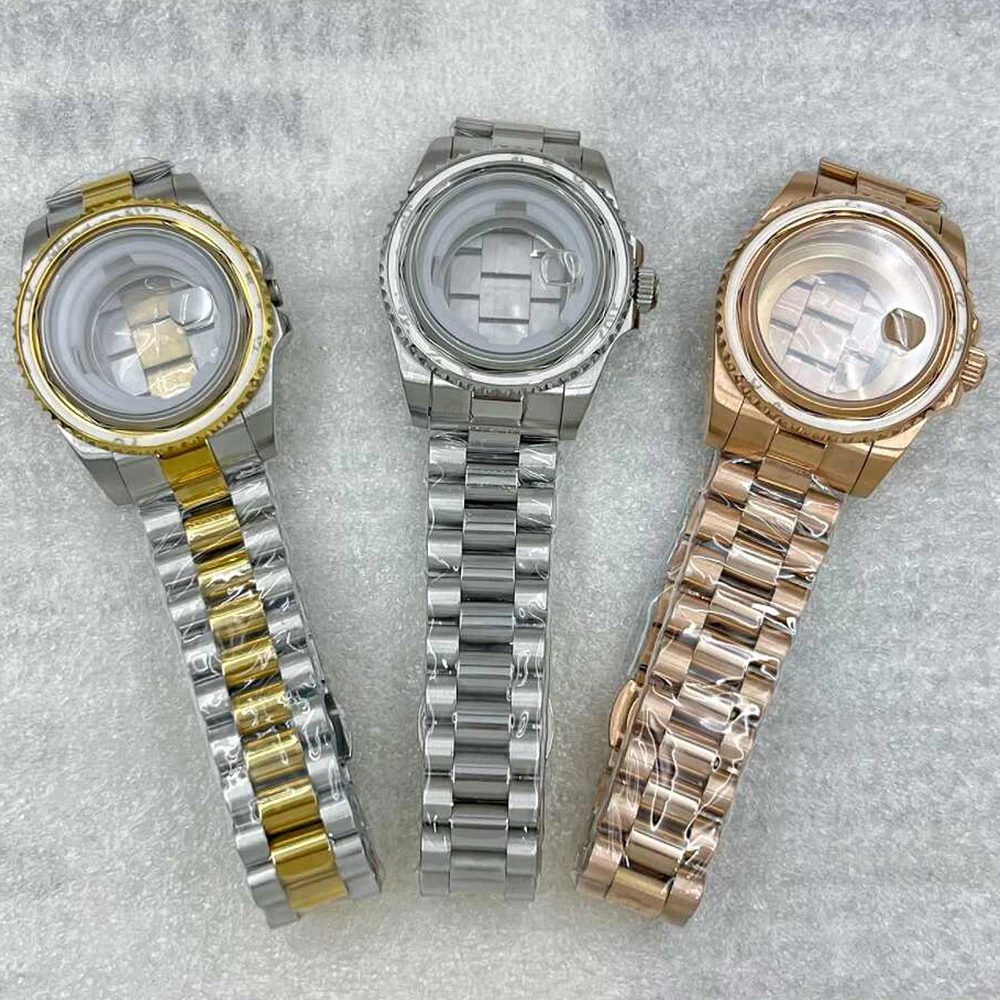 33mm NH05 Lady's Watch Case President Strap Fit 24.5mm Dial For Women ...