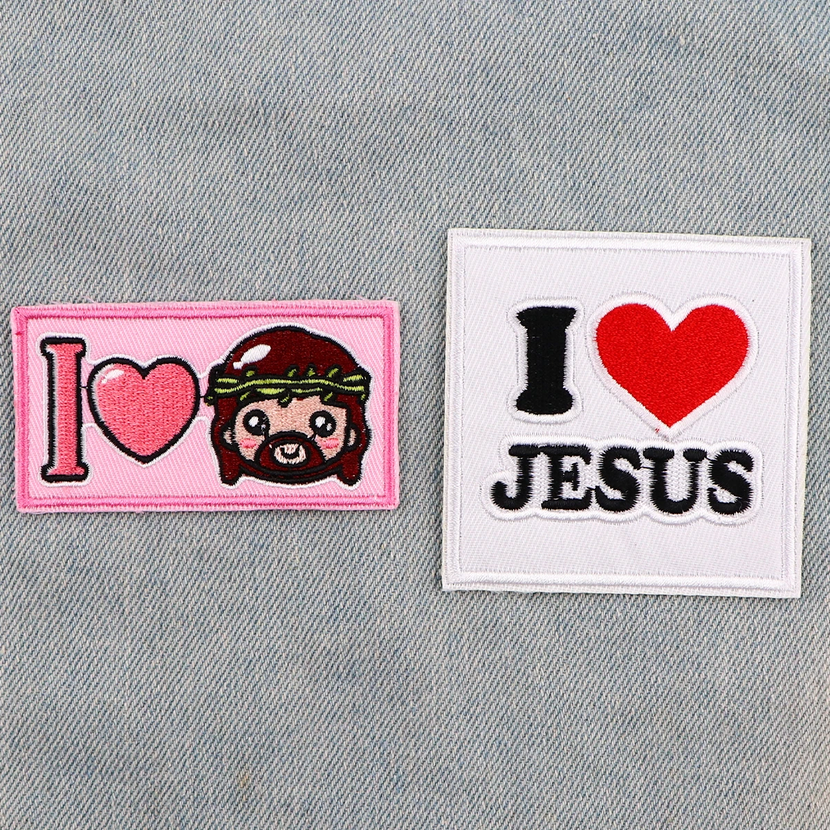 I-love-Jesus-Patch-Funny-Jesus-Embroidered-Patches-For-Clothing-DIY ...