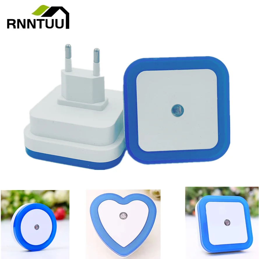 RnnTuu LED Night Light Mini Light Sensor Control 110V 220V EU US Plug ...