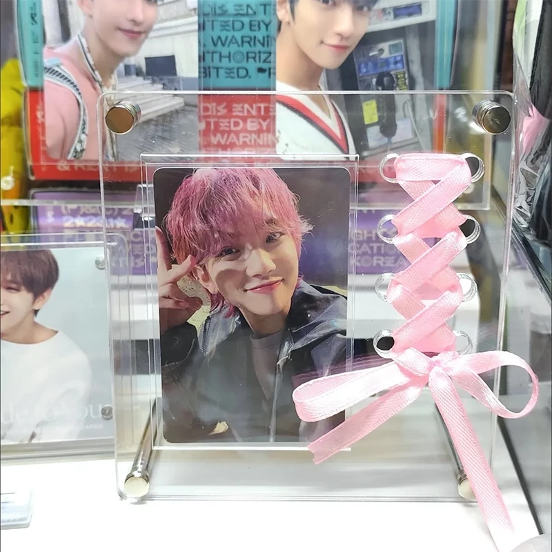 Kpop-Photo-Card-Stand-Photocard-Display-Frame-Idol-Cards-Photo-Frame ...