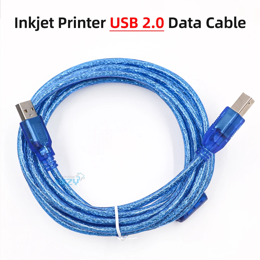 High-Speed-USB-2-0-Inkjet-Printer-Cable-Computer-Wire-Extension-Cord ...