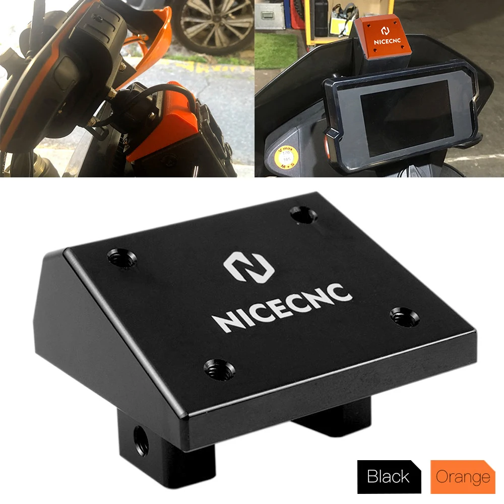 Motorcycle CNC Aluminum GPS Phone Navigation Holder Mount Bracket For ...