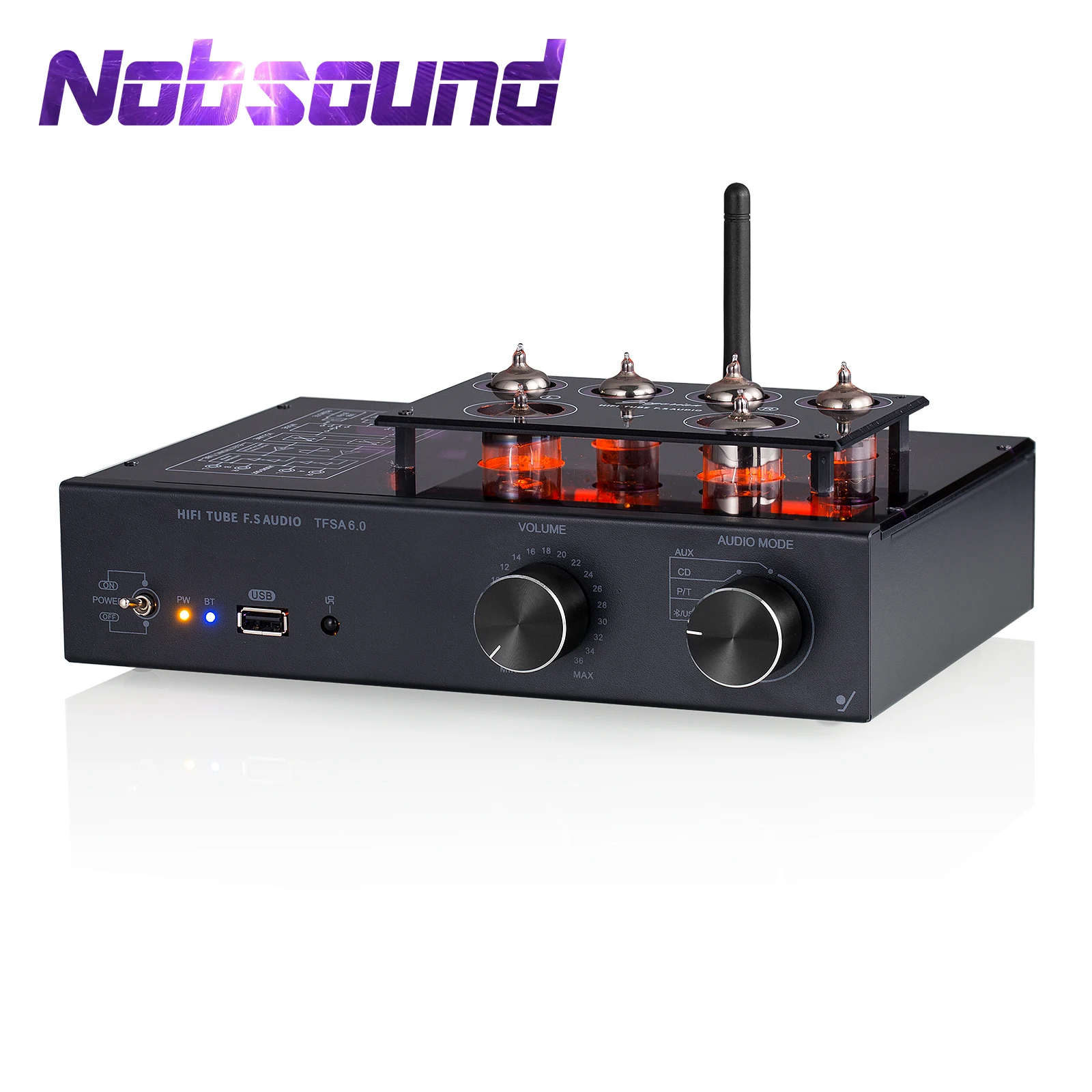 Nobsound-HiFi-Bluetooth-5-0-VacuumTube-Preamp-MM-MC-Phono-Stage ...