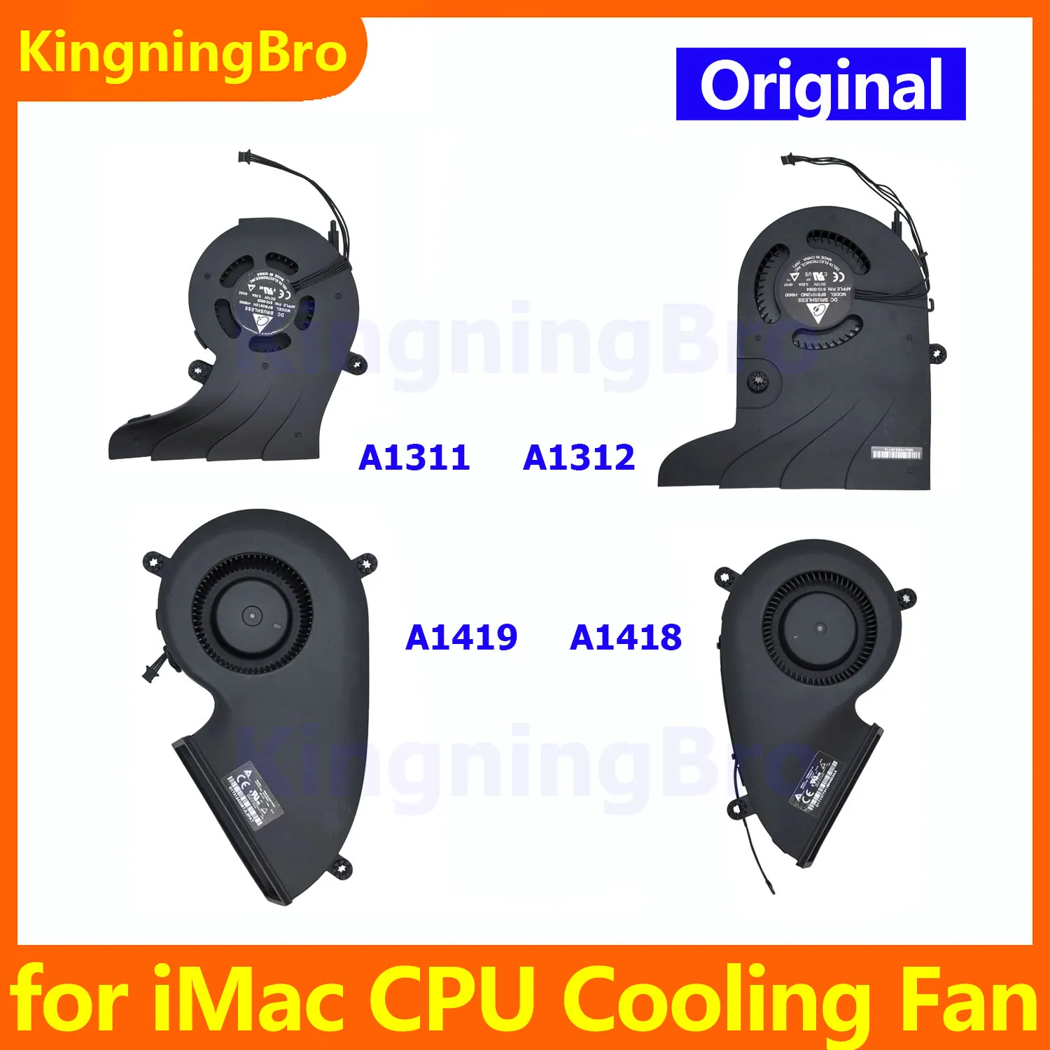 Original CPU Cooler For iMac A1311 A1312 A2116 A1418 A2115 A1419 ...