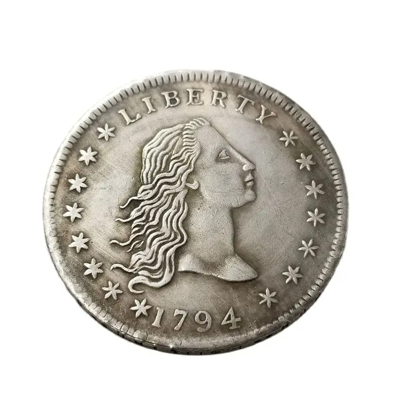 USA 1794 Flowing Hair Dollar Copy Coin Commemorative Coins replica ...