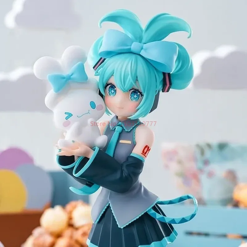 Figura de Anime Hatsune Miku de 17 cm, figura de Cinnamoroll, linda ...