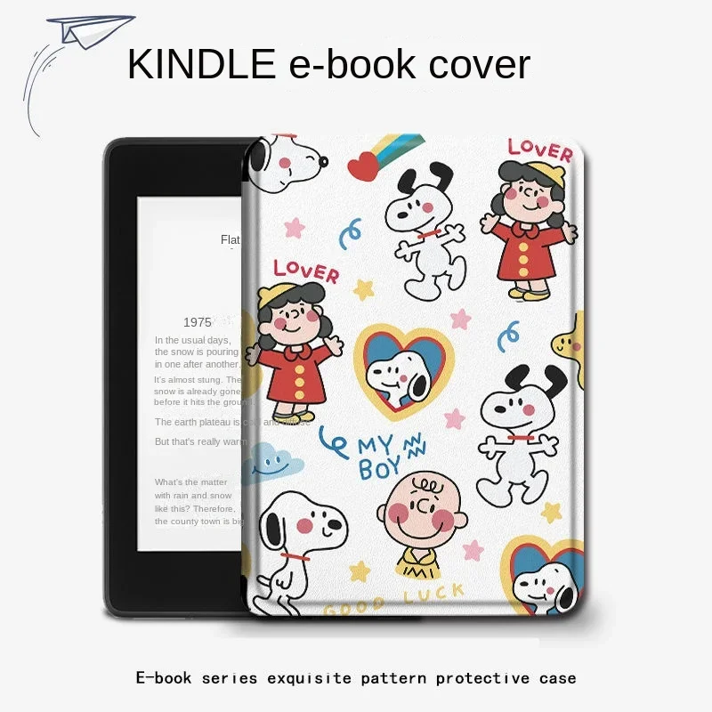 Snoopy-Case-for-Kindle-Paperwhite-4532th-Generation-958-Cover-for ...