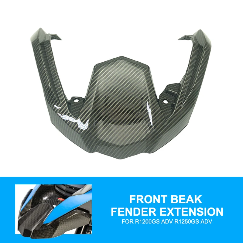 Carbon-look-Front-Fairing-Beak-Fender-Extension-Guard-Wheel-Cover-For ...