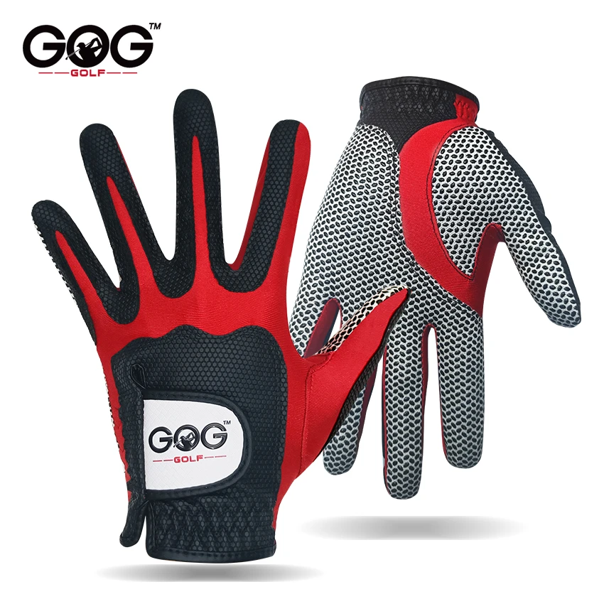 Gog Golf Gloves Professional Magic Tape Pu Slip-resistant Design ...