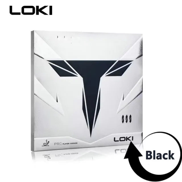 LOKI T3 Astringent rubber ITTF Approved Carbo Sponge Table Tennis Rubber Pips-in Hard Non-sticky ...