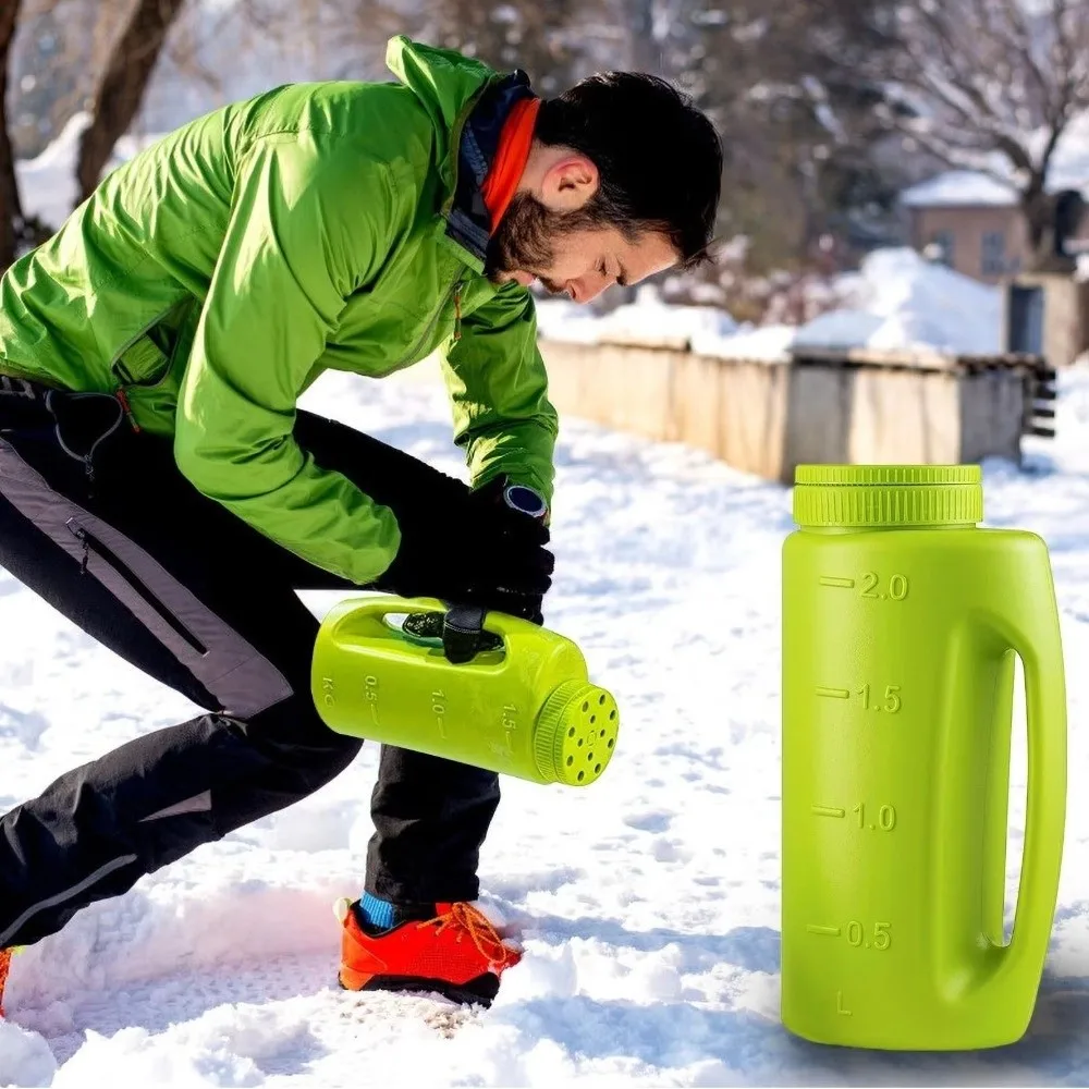 Large Capacity Handheld Spreaders with Shovel Portable Salt Spreader ...