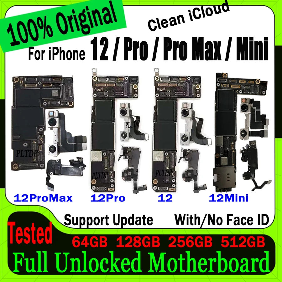 Original-Unlock-Logic-Board-For-iPhone-12-Pro-Max-12-Mini-Clean-iCloud ...