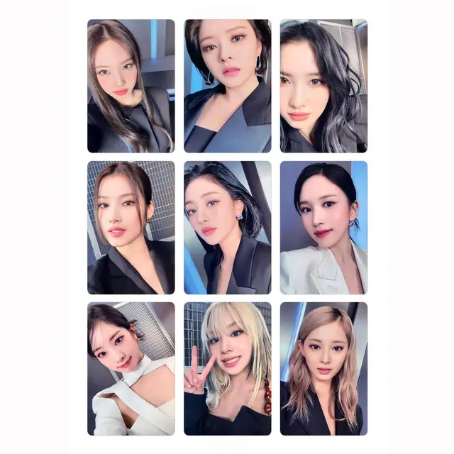 Kpop Idol 9pcs/set Lomo Cards TWICE Ready To Be Photocards Photo Card ...