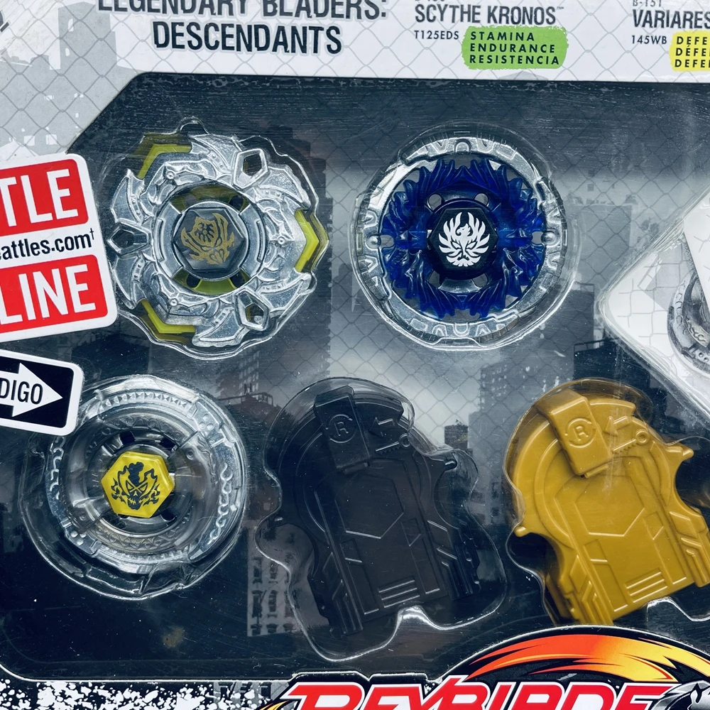 Beyblade Metal Fury The 10 Legendary Bladers
