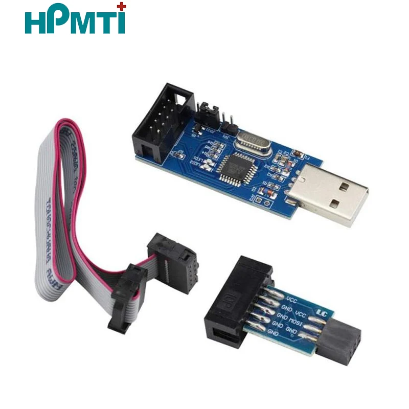 USBASP USBISP AVR مبرمج USB ISP USB ASP ATMEGA8 ATMEGA128 دعم Win7 64 ...