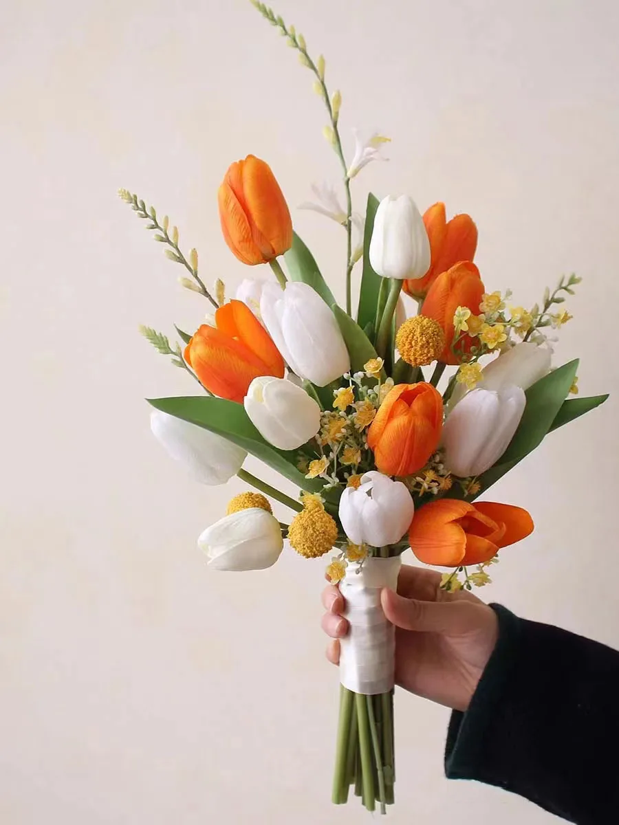 Orange Tulip Bouquet