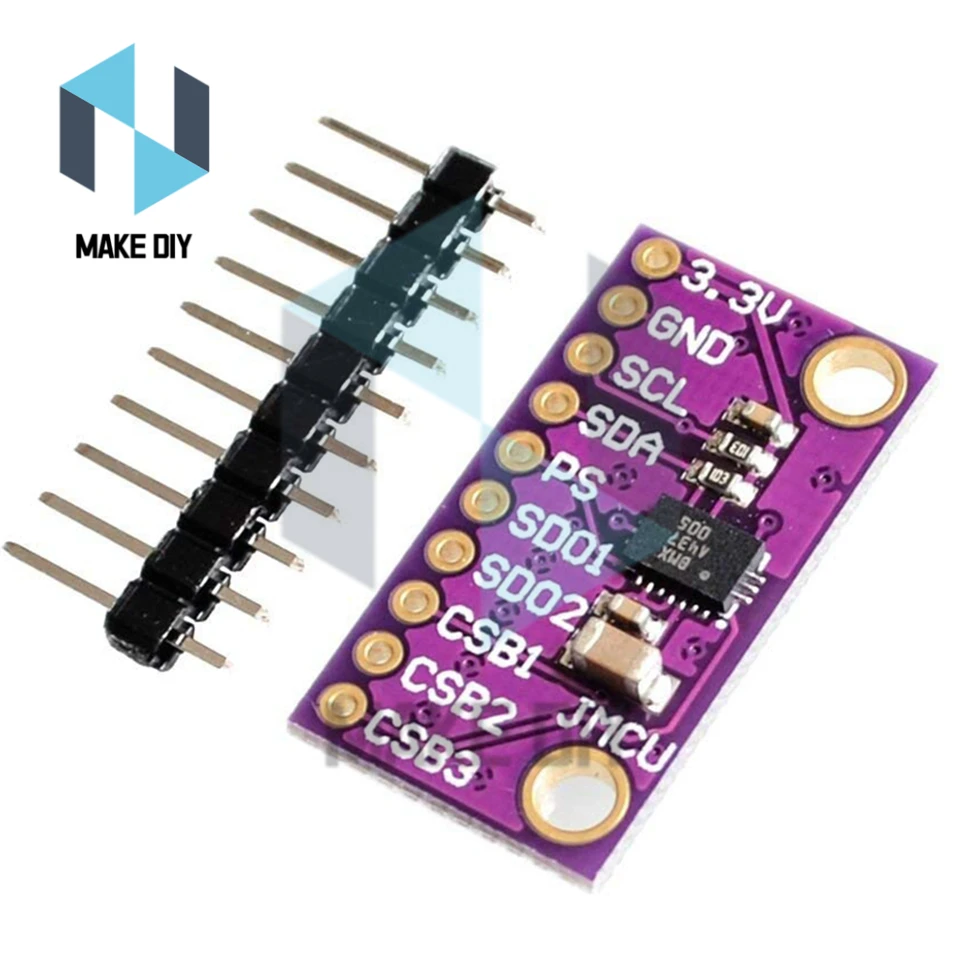 MCU-055 BMX055 9DoF IMU 9-achse Haltung Sensor Modul Hohe Präzision Ersetzt MPU9250