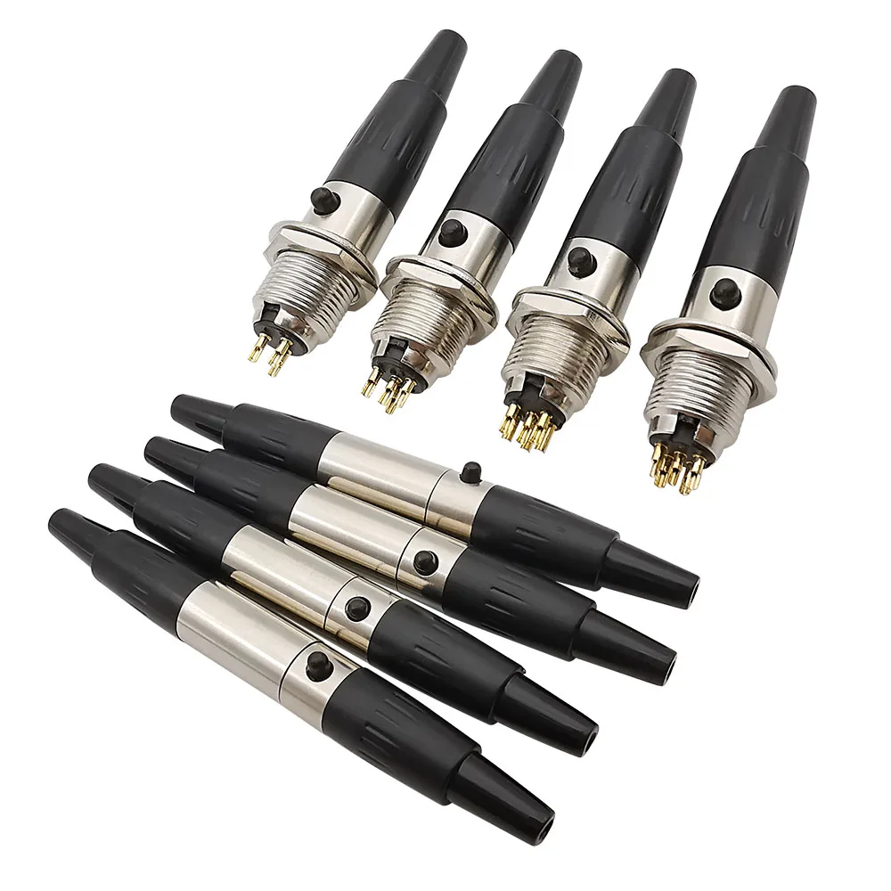 1Pair-Mini-XLR-Male-Plug-Female-Jack-Socket-Audio-Microphone-Cable ...