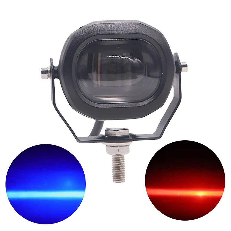 12V-80V-Red-10W-LED-Forklift-Light-Blue-Red-Flood-Beam-Forktruck-Red ...
