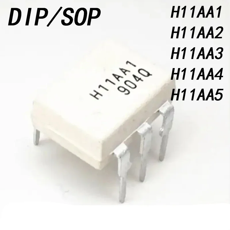 10개/묶음 H11AA1 DIP-6 SOP-6 H11AA2 H11AA3 H11AA4 H11AA5 DIP/SOP 입력/포토 ...