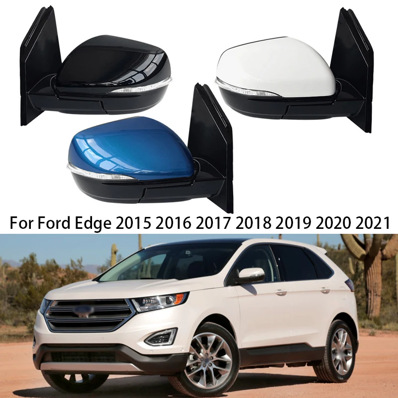 Car-Accessories-Rearview-Mirror-Assembly-For-Ford-Edge-2015-2021-Auto ...