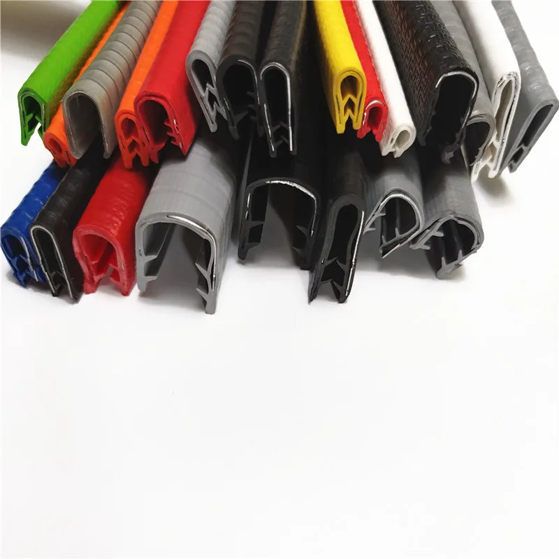 Length 3M Clmap Thickness 0.3-25mm Panel U Shape Rubber Sealing Strip ...